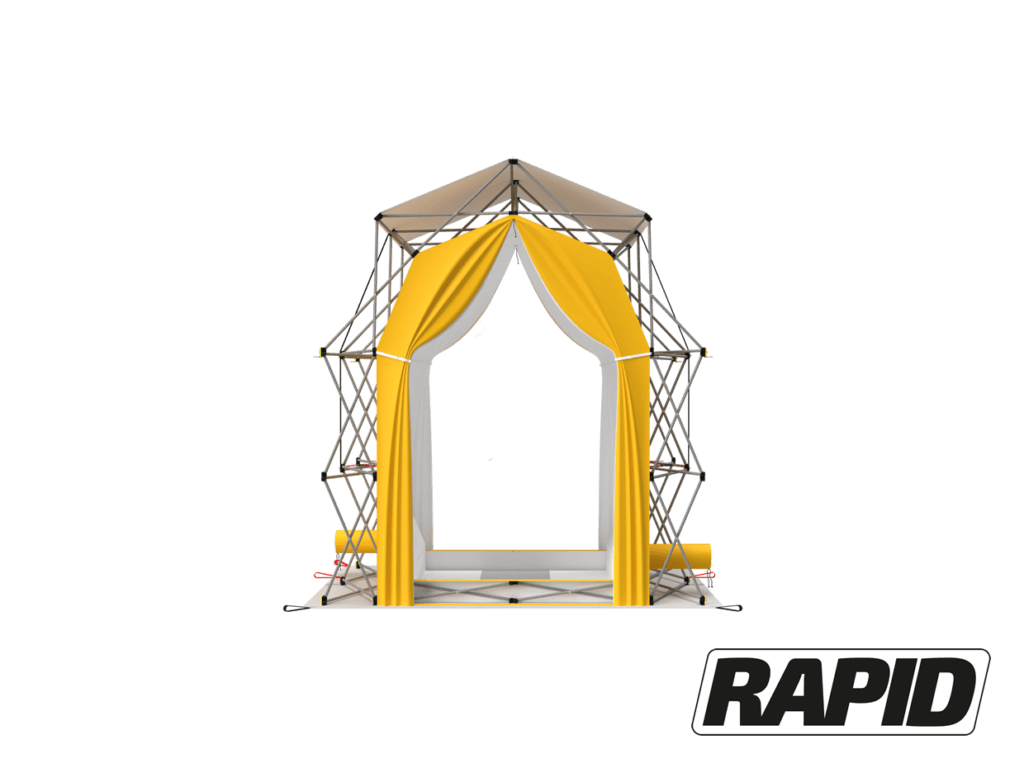 X12 Rapid Decontamination Tent - RapidGB